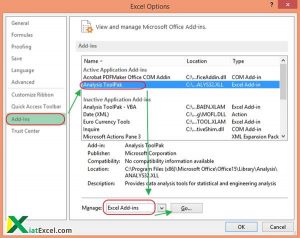 Analysis ToolPak, Statistik Tools Excel yang Harus Dicoba - KiatExcel.com