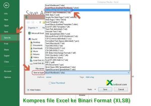 Cara Kompres File Excel Agar Jadi Lebih Kecil - KiatExcel.com